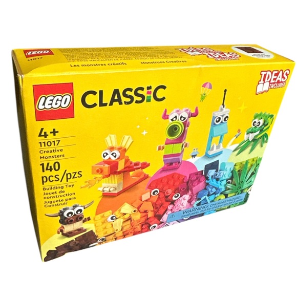 Lego | Toys | Lego Classic Creative Monsters 117 Building Toy Set ...